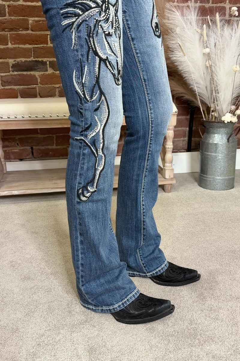 The Midnight Rodeo Bootcut Jean by Miss Me | GALLOP 'N GLITZ – Gallop ...